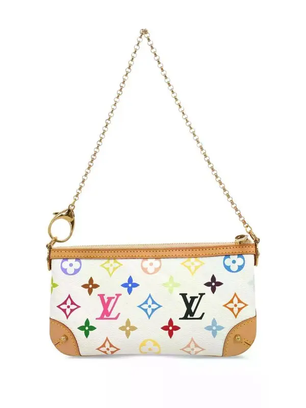 LOUIS VUITTON X Takashi Murakami Pochette Milla Mm Handbag - Neutrals