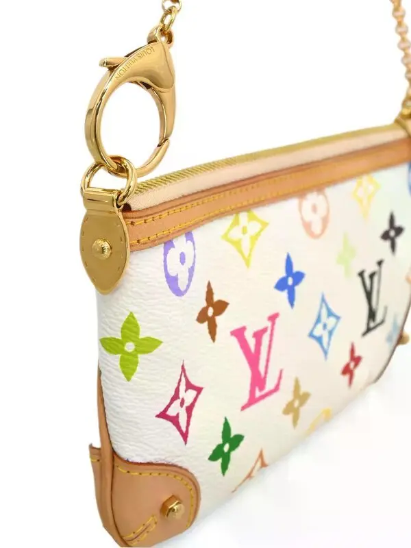 LOUIS VUITTON X Takashi Murakami Pochette Milla Mm Handbag - Neutrals