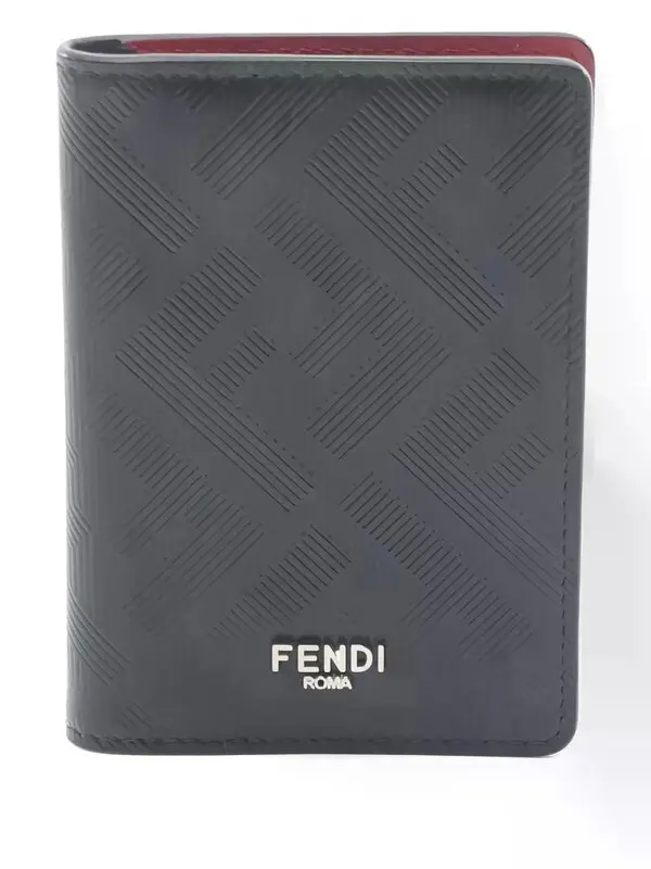 Fendi Leather Wallet - Black