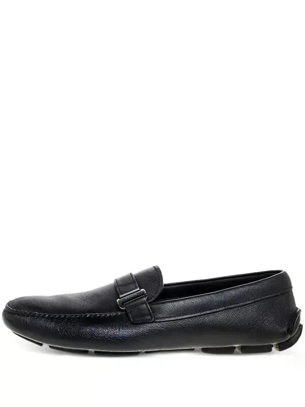 Prada Strap-detailed Loafers