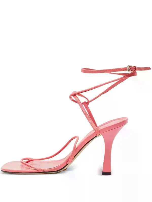 Bottega Veneta 95mm Leather Heeled Sandals