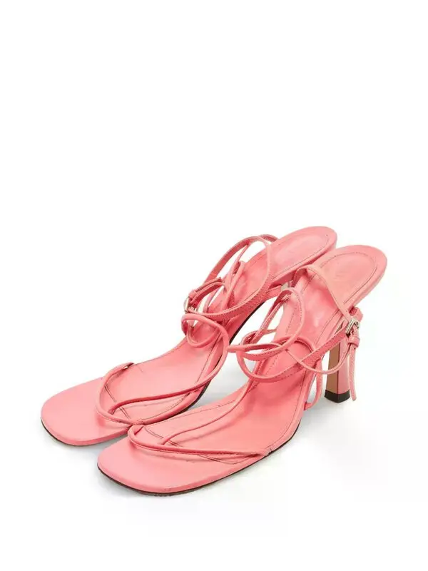 Bottega Veneta 95mm Leather Heeled Sandals
