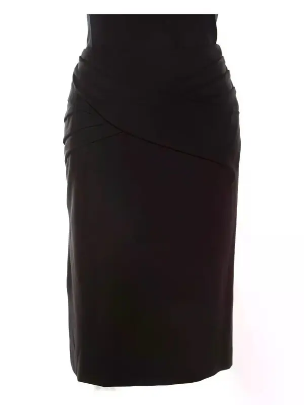 Escada Draped High-waist Skirt
