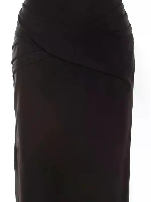 Escada Draped High-waist Skirt