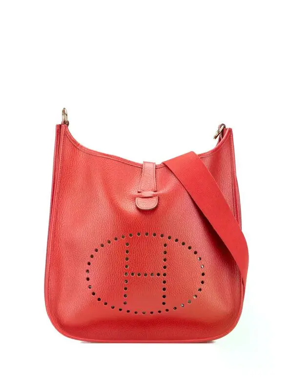 Hermès 1997 Evelyne I 33 Crossbody Bag - Red