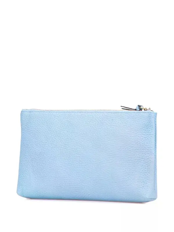 Gucci Large Dollar Calfskin Swing Pouch - Blue