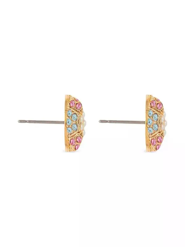 D'ORLAN 1980s Round Earrings