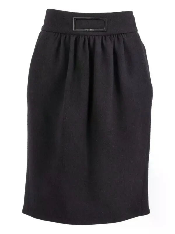 Celine Belted Mid-length Skirt