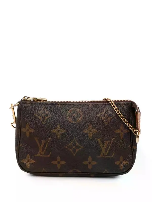 LOUIS VUITTON 2018 Monogram Mini Pochette Accessoires