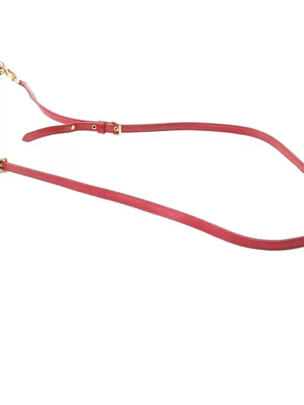 Miu Miu 2000s Matelassé-effect Leather Shoulder Bag
