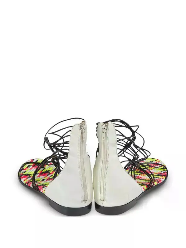 CHRISTIAN LOUBOUTIN Leather Flat Sandals