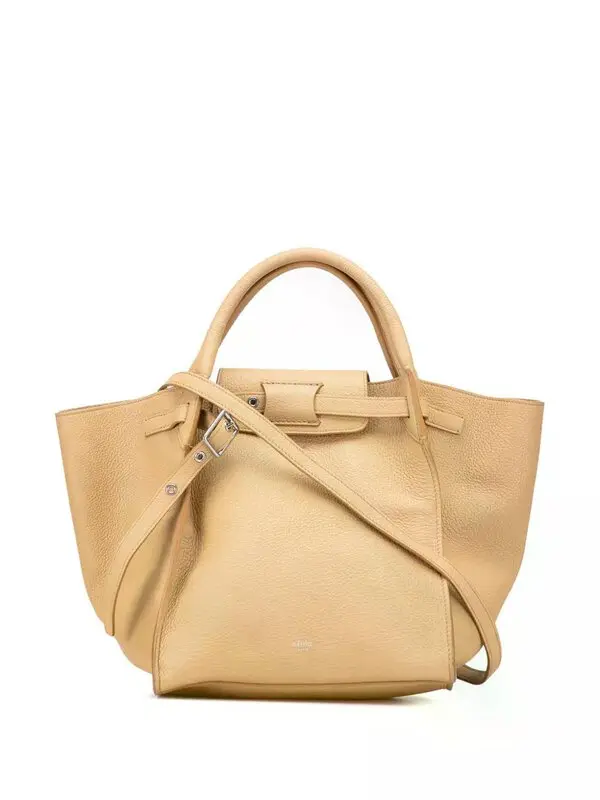 Celine 2017 Small Leather Big Bag Satchel