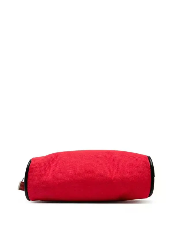 Burberry Nova Check Trimmed Canvas Pouch