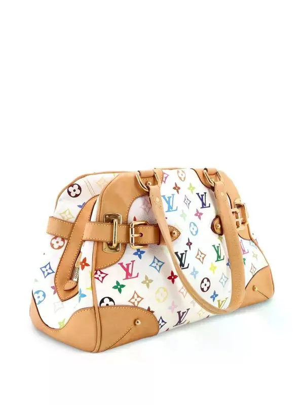 LOUIS VUITTON Claudia Handbag Monogram Multicolor Satchel
