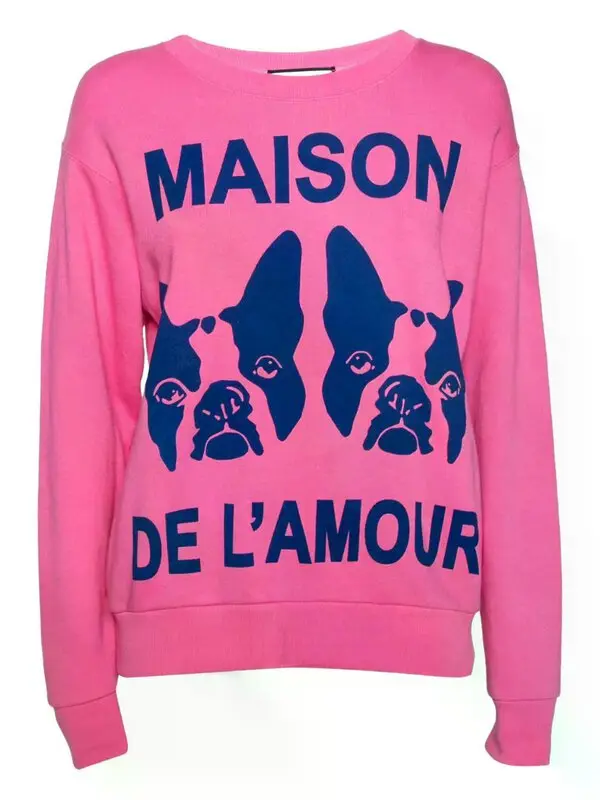 Gucci Maison De L'amour Graphic Sweatshirt - Pink