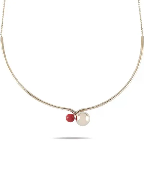 Calvin Klein Sphere-design Necklace - Pink