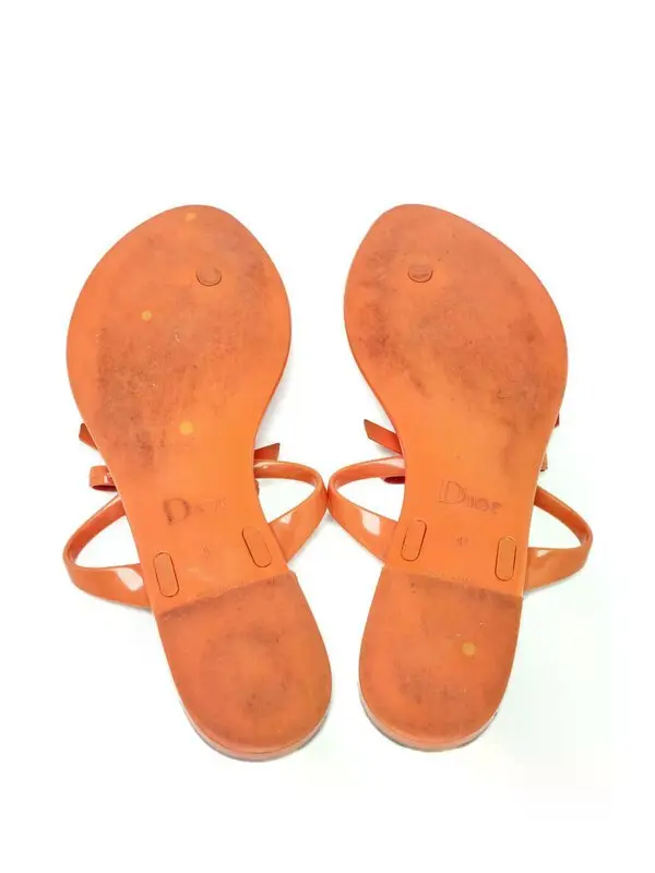 Dior Chain-detail Flat Sandals