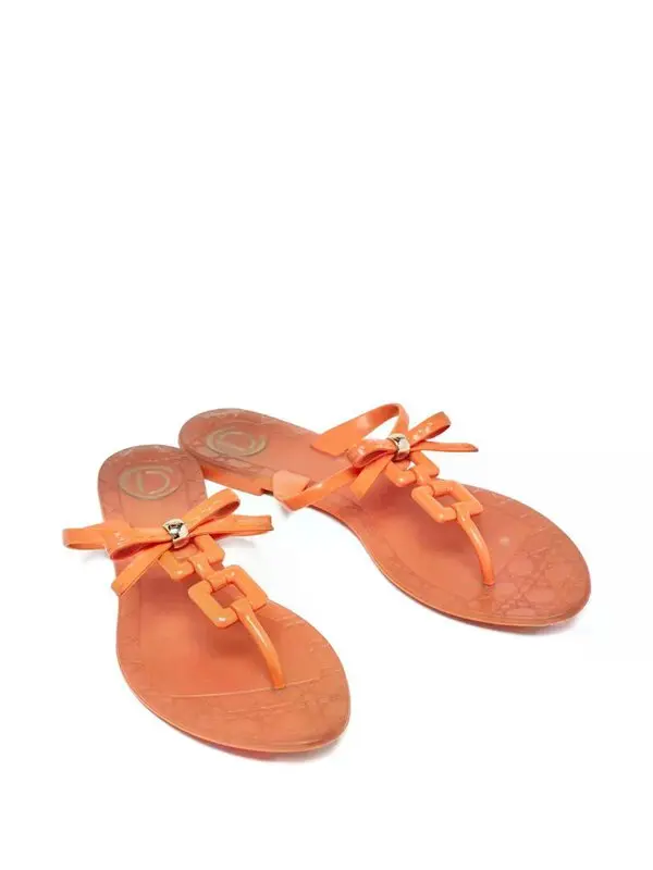 Dior Chain-detail Flat Sandals