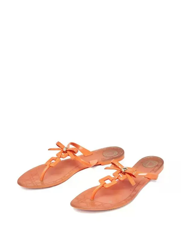 Dior Chain-detail Flat Sandals