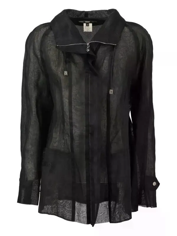 Gianfranco Ferre Semi-sheer Jacket