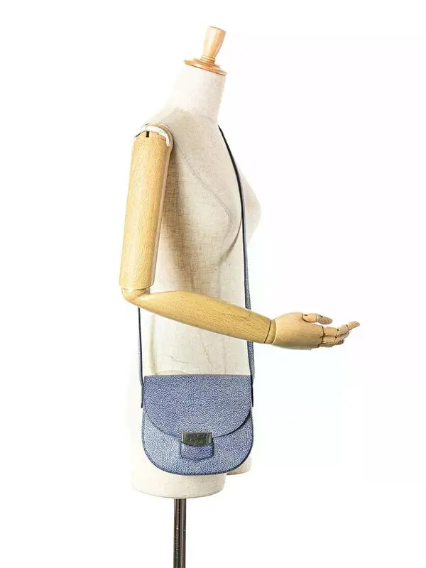 Celine Trotteur Crossbody Bag - Blue