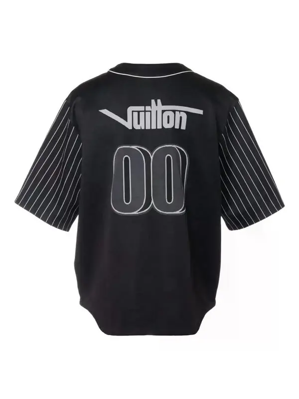 LOUIS VUITTON Logo-print Baseball Shirt