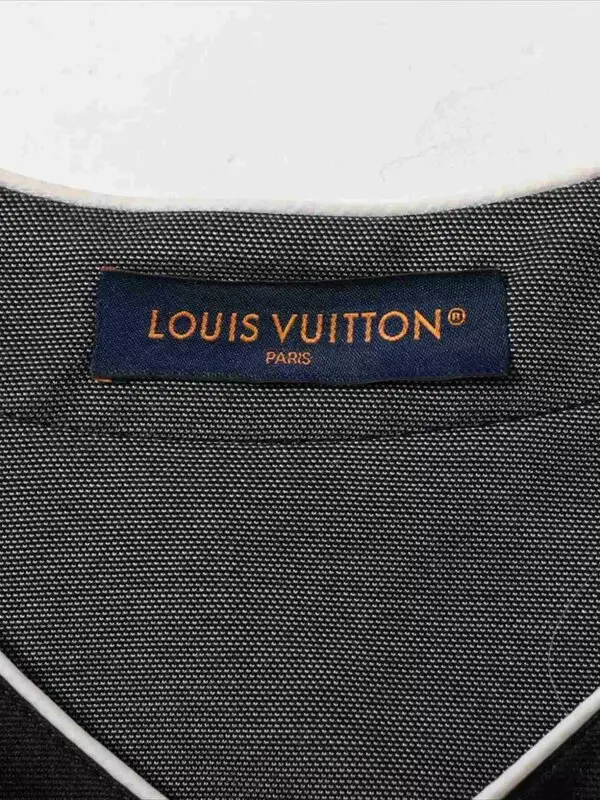 LOUIS VUITTON Logo-print Baseball Shirt
