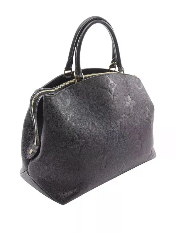 LOUIS VUITTON Monogram Empreinte Giant Grand Palais Satchel - Black