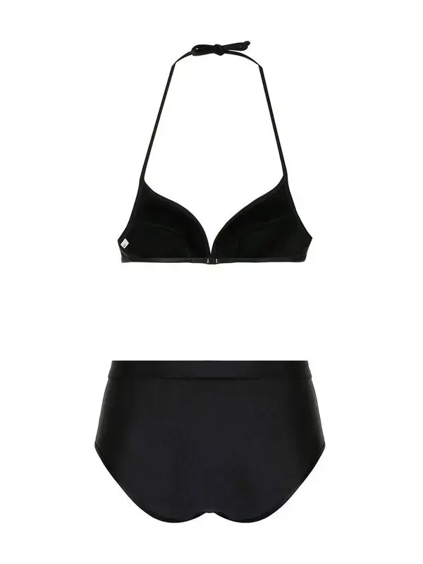 Fendi 2000s Ff Logo Plaque Bikini Set