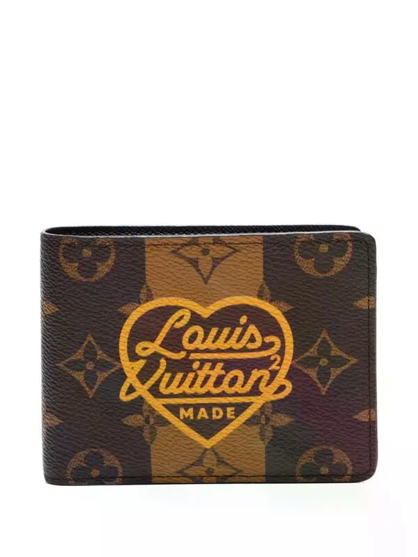 LOUIS VUITTON X Nigo 2021-2025 Monogram Stripe Wallet - Brown