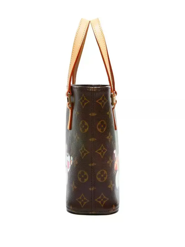LOUIS VUITTON X Takashi Murakami 2004 Panda Vavin Pm Monogram Tote Bag