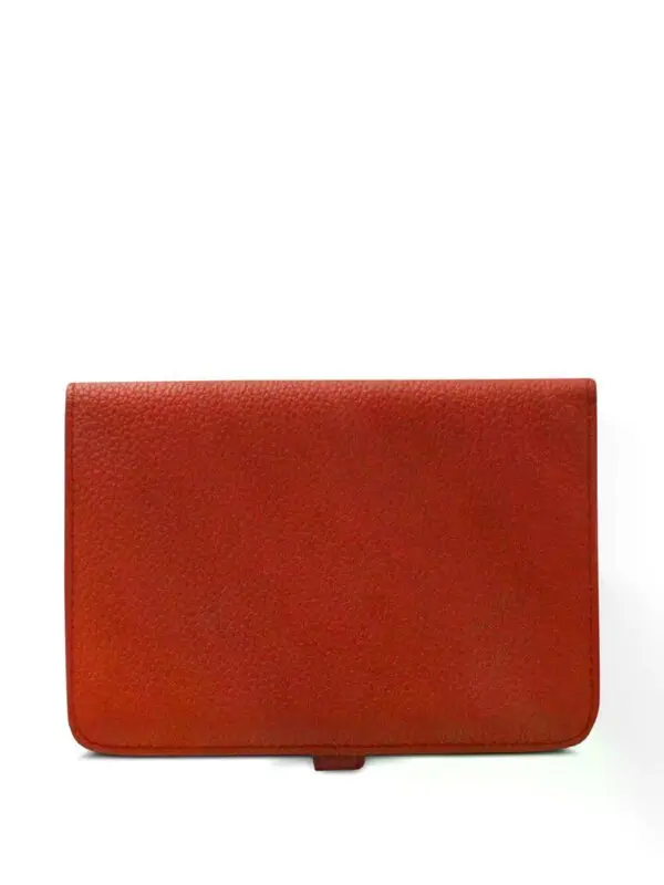 Hermès Dogon Leather Compact Wallet