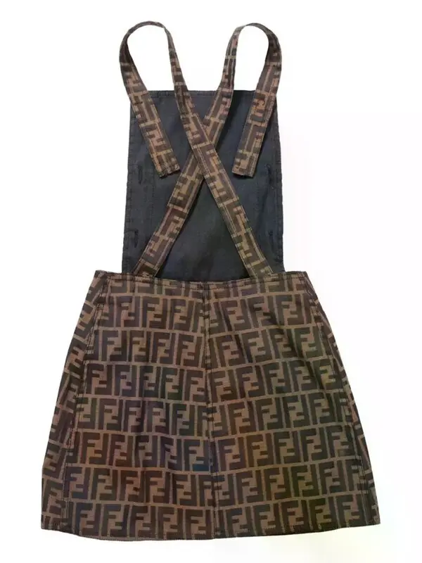 Fendi 1980-1990 Zucca Skirt