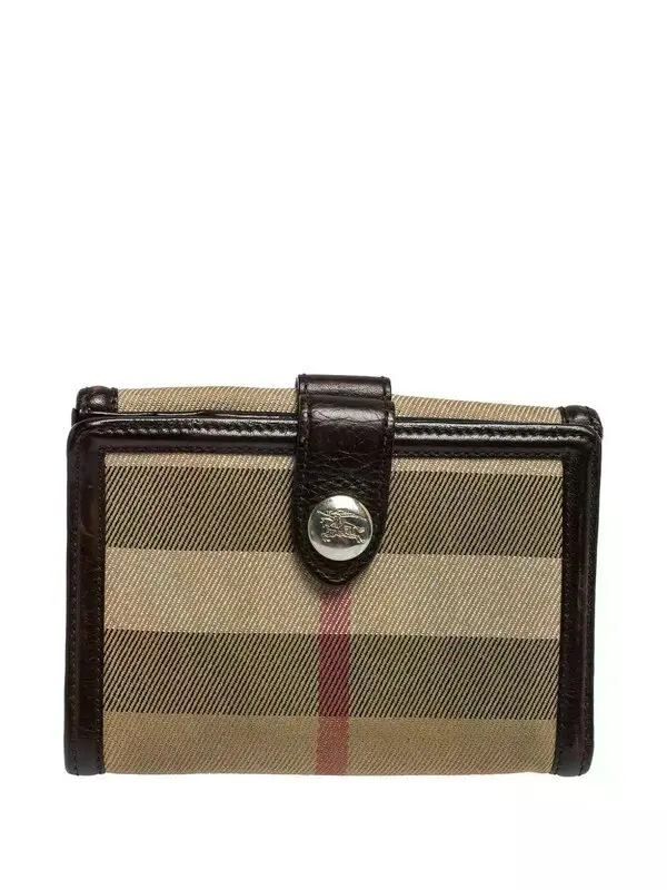 Burberry Check Buckle Wallet