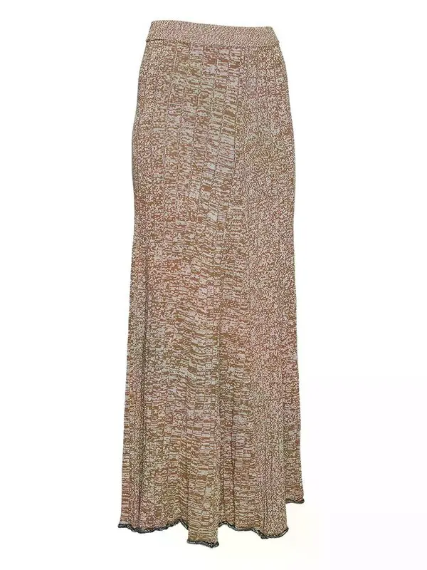 JOSEPH Ribbed Knit Maxi Skirt