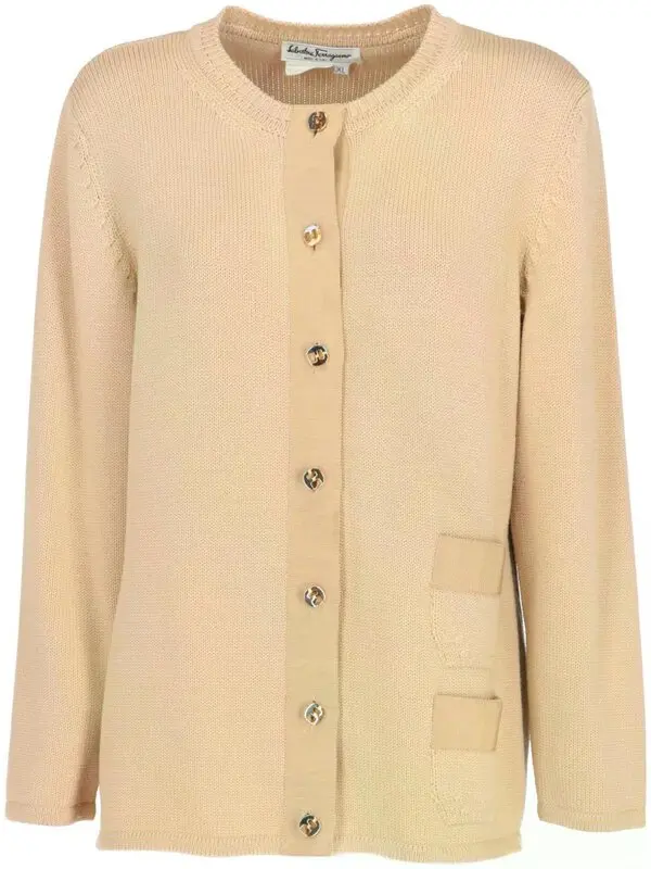 FERRAGAMO 1980s Buttoned Cardigan