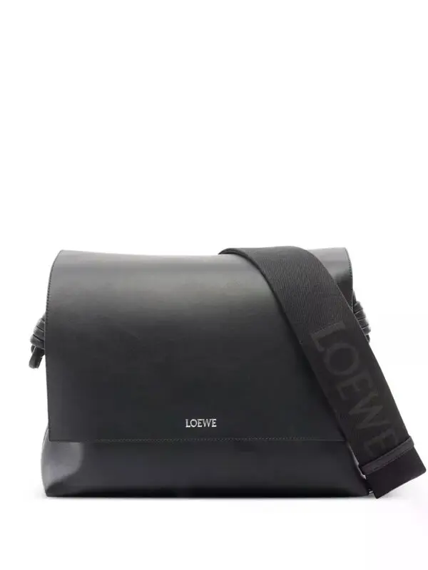 Loewe 2020s Flamenco Shoulder Bag - Black