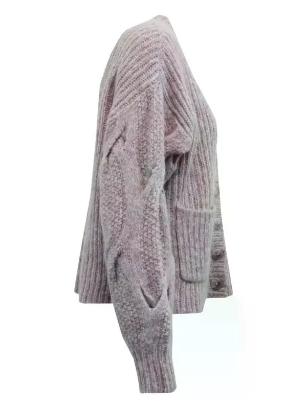 Simkhai Cable-knit Pocket Cardigan
