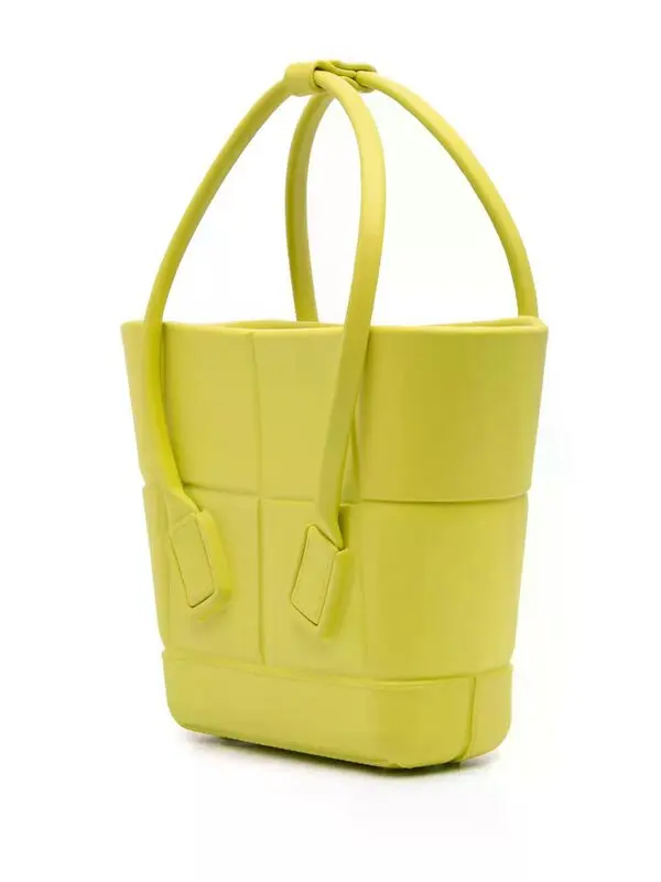 Bottega Veneta Mini Arco Shopping Bag - Green - 25% Off | Editorialist