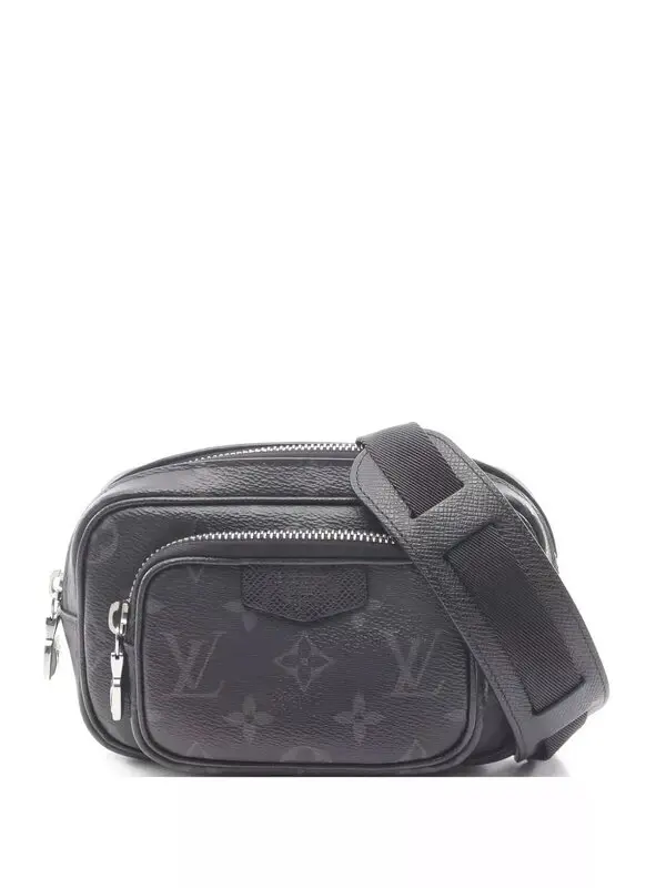 LOUIS VUITTON 2010 Taigarama Zip Pochette - Black