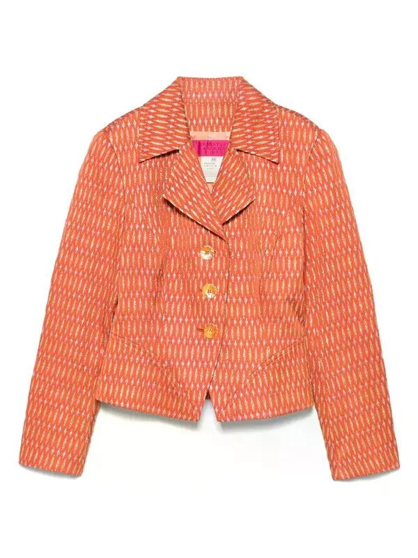 Christian Lacroix 1980s Patterned Jacquard Jacket