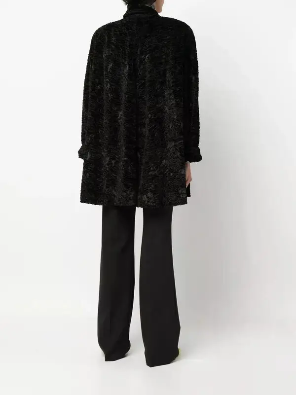 A.N.G.E.L.O. VINTAGE CULT 1980s Faux-fur Buttoned Coat