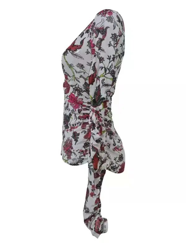 Diane Von Furstenberg Floral-print Top