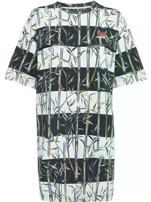 Kenzo Pre-owned Bamboo-print Dress