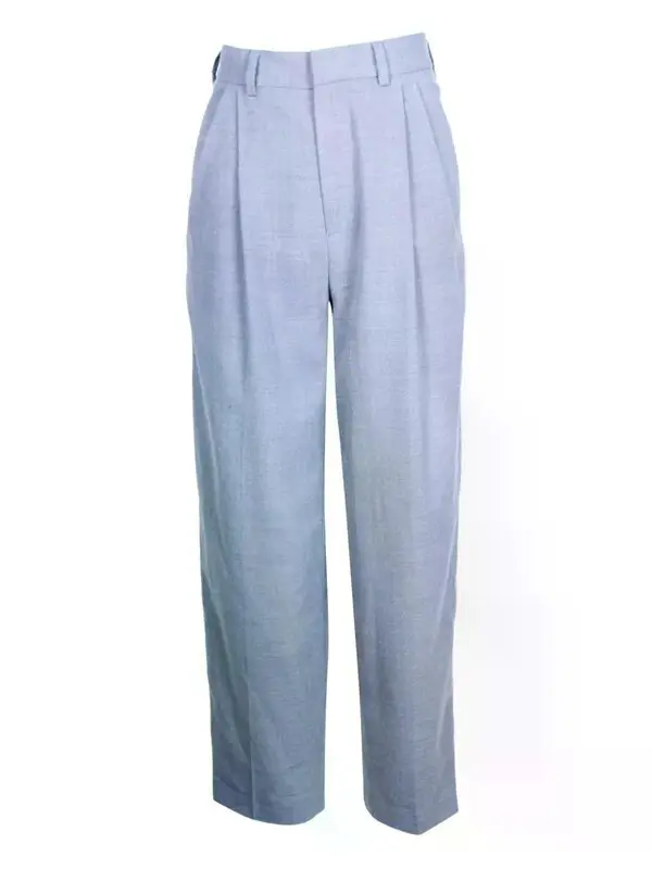 Alexander McQueen Pleated Tapered Trousers