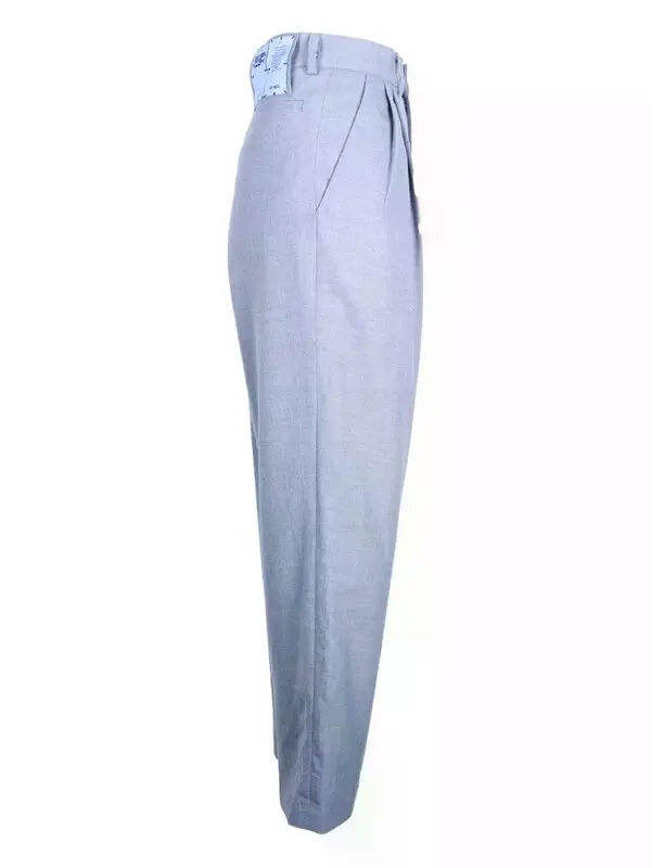 Alexander McQueen Pleated Tapered Trousers