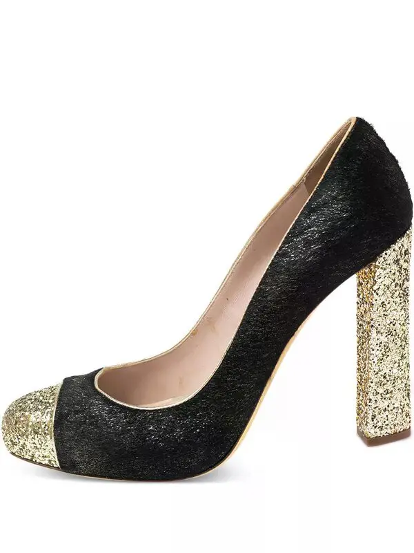 Miu Miu 115mm Glitter-detailed Pumps