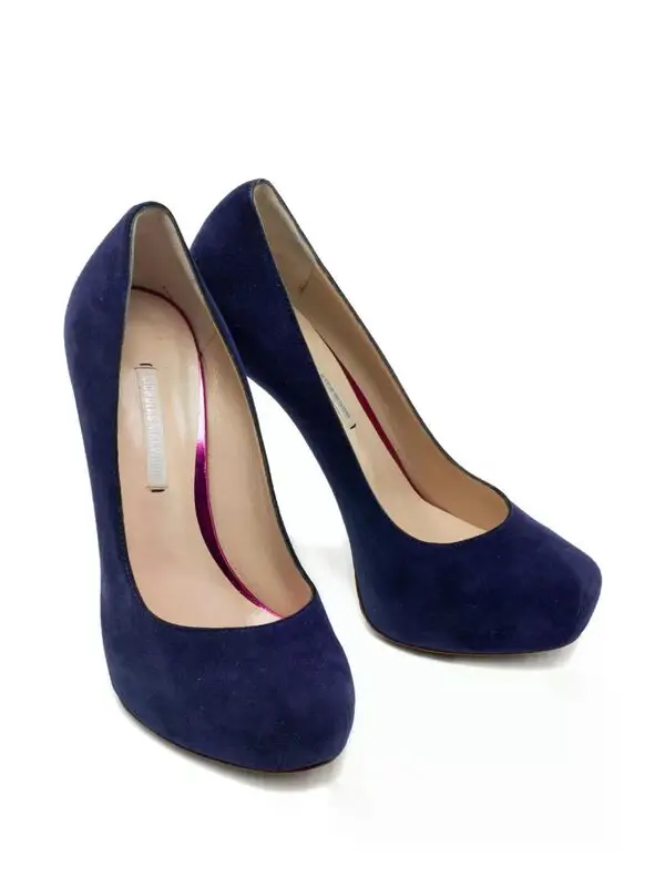 NICHOLAS KIRKWOOD 125mm Suede Platform Pumps