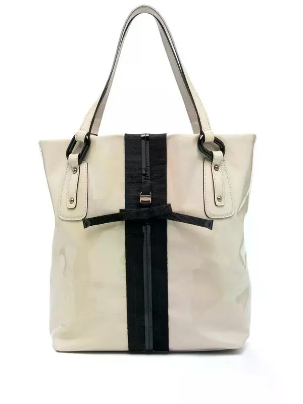 FERRAGAMO 2010s Bow-detailed Tote Bag