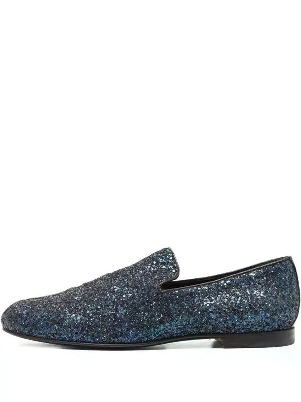 JIMMY CHOO Glitter Loafers